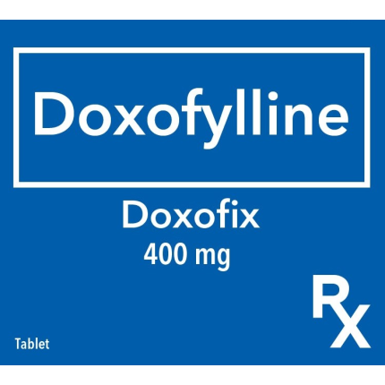 DOXOFIX Doxofylline 400mg Tablet 50's price in the Philippines | MedsGo ...