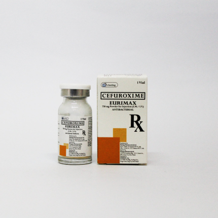 EURIMAX Cefuroxime Axetil 750mg Powder for Injection 10's price in the ...