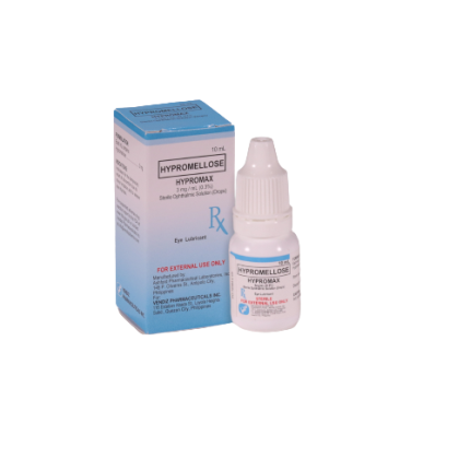 HYPROMAX Hypromellose 0.3% (3mg / mL) Sterile Ophthalmic Solution (Eye ...