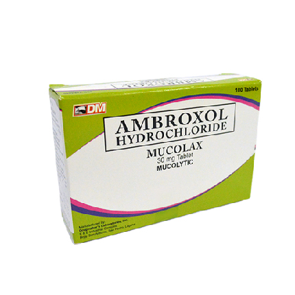 MUCOLAX Ambroxol Hydrochloride 30mg Tablet 100's price in the ...