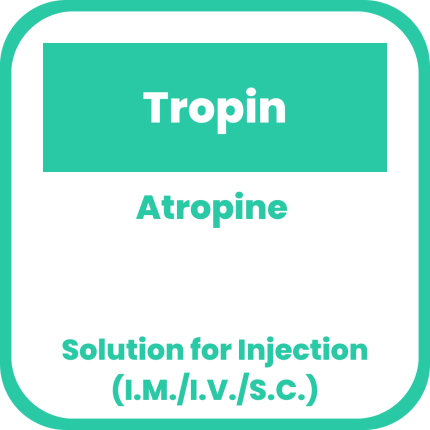 TROPIN Atropine 1mg / mL Solution for IM/IV/SC Injection 10's price in ...