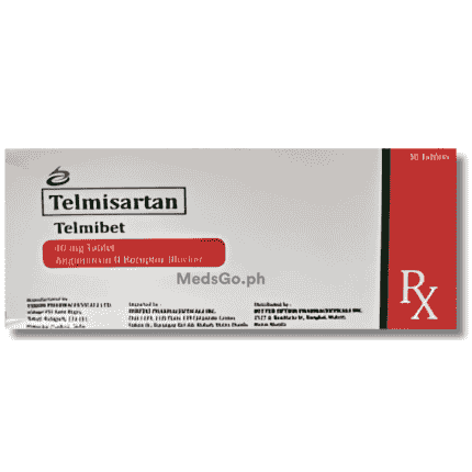 TELMIBET Telmisartan 40mg - 1 Tablet price in the Philippines | MedsGo ...