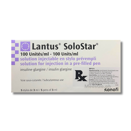 LANTUS SOLOSTAR Insulin Glargine 100IU 3ml - 1 Pre-Filled Pen price in ...