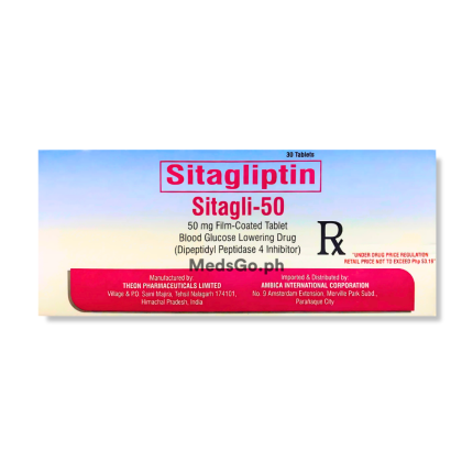SITAGLI-50 Sitagliptin 50mg - 1 Tablet price in the Philippines ...