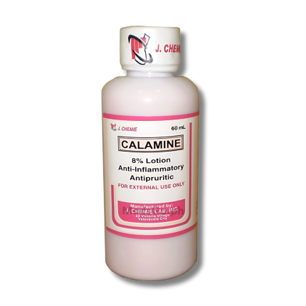 J. Chemie Calamine 8% Lotion 60ml price in the Philippines | MedsGo ...