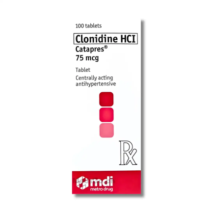 CATAPRES Clonidine 75mcg - 20 Tabs price in the Philippines | MedsGo ...