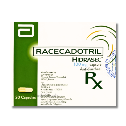HIDRASEC Racecadotril 100mg - 1 Capsule price in the Philippines ...