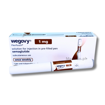 WEGOVY Semaglutide 1mg / 0.75mL Solution For Injection / Pen price in ...