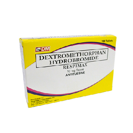RESPIMAX Dextromethorphan Hydrobromide 10mg Tablet 100's price in the ...