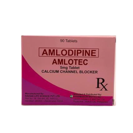 Buy Amlotec amlodipine 5mg tablet 30's online with MedsGo. Price - from