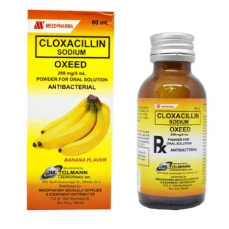 OXEED Cloxacillin Sodium 250mg / 5mL Powder for Oral Solution 60mL ...