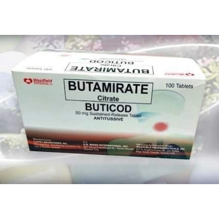 BUTICOD Butamirate Citrate 50mg Sustained Release Tablet 100's price in ...