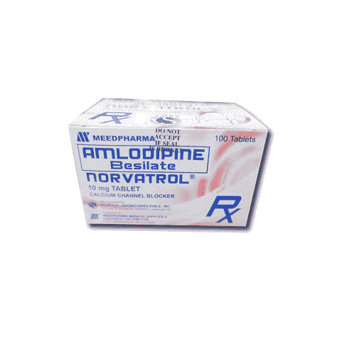 NORVATROL Amlodipine 10mg 1 Box x 100 Tabs price in the Philippines ...