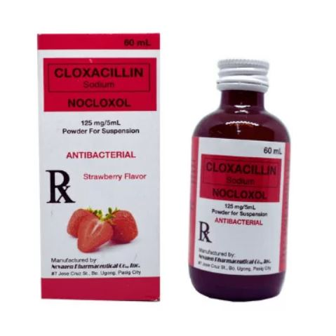 NOCLOXOL Cloxacillin Sodium 125mg / 5mL Powder for Suspension 50mL ...