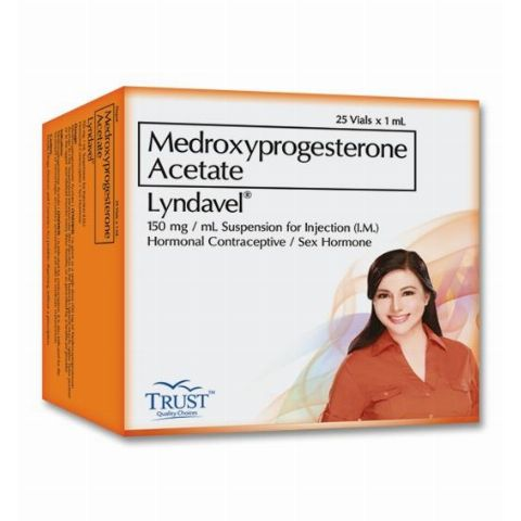 LYNDAVEL Medroxyprogesterone Acetate 150mg / mL Suspension for IM ...