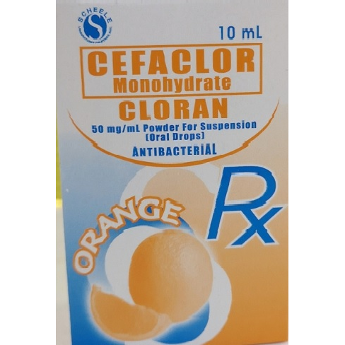 CLORAN Cefaclor Monohydrate 50mg / mL Powder for Suspension 10mL price ...