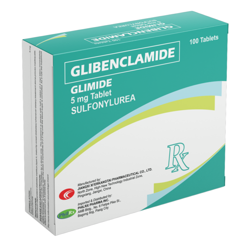 GLIMIDE Glibenclamide 5mg Tablet 100's price in the Philippines ...