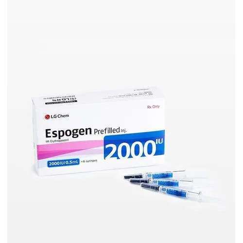 ESPOGEN Epoetin Alfa 2000IU / 0.5mL Solution for Injection 6's price in ...