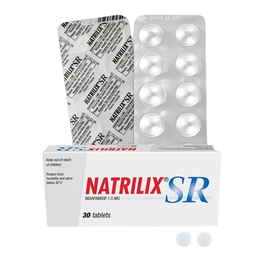 NATRILIX SR Indapamide 1.5mg Sustained Release Tablet 30's price in the ...