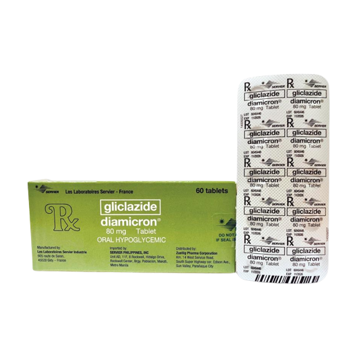 DIAMICRON Gliclazide 80mg Tablet 1's price in the Philippines | MedsGo ...