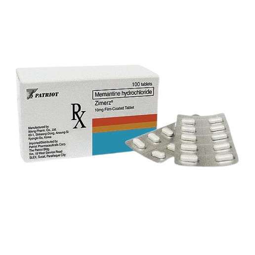 ZIMERZ Memantine Hydrochloride 10mg Film-Coated Tablet 1's price in the ...