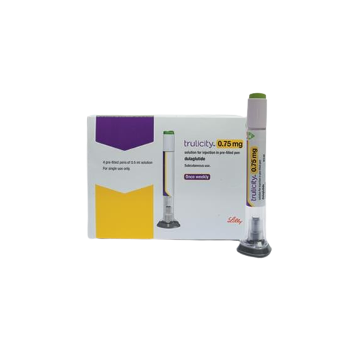 Buy Trulicity dulaglutide 0.75mg / 0.5ml solution for injection 0.5ml 4 ...