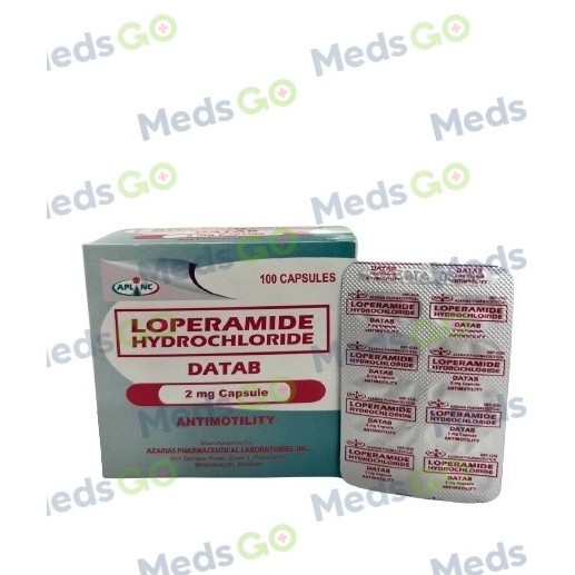 Buy Datab loperamide hydrochloride 2mg capsule 100's online with MedsGo ...