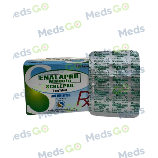 SCHEEPRIL Enalapril Maleate 5mg Tablet 100's price in the Philippines ...