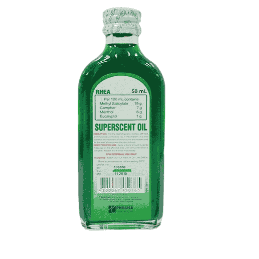 SUPERSCENT OIL SPAROMATIC Methyl Salicylate / Camphor / Menthol ...