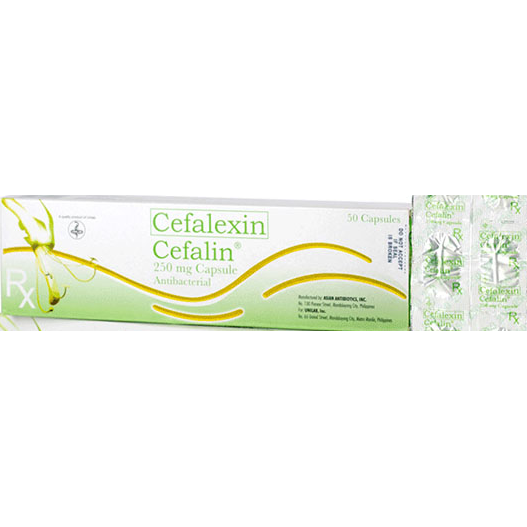 CEFALIN Cefalexin 250mg Capsule 50's price in the Philippines | MedsGo ...