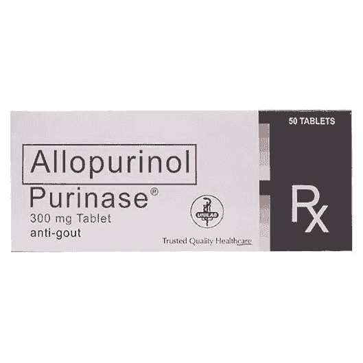 PURINASE Allopurinol 300mg Tablet 50's price in the Philippines ...