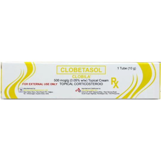 CLOBILA Clobetasol 500mcg / g (0.05% w/w) Topical Cream 10g price in ...