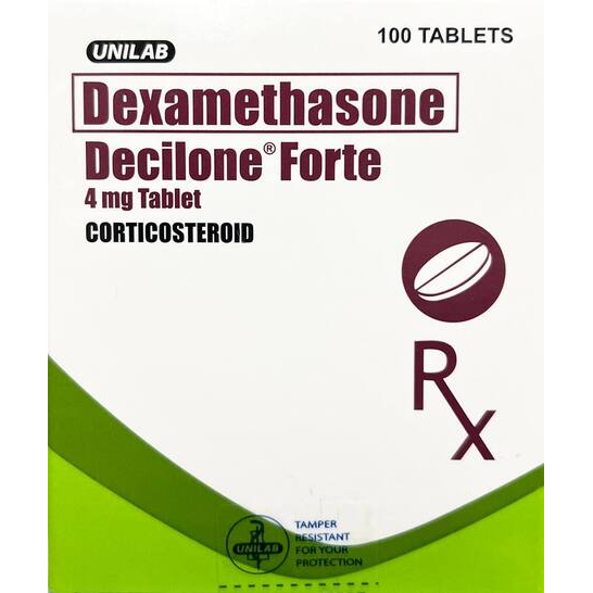 DECILONE FORTE Dexamethasone 4mg Tablet 1's price in the Philippines ...