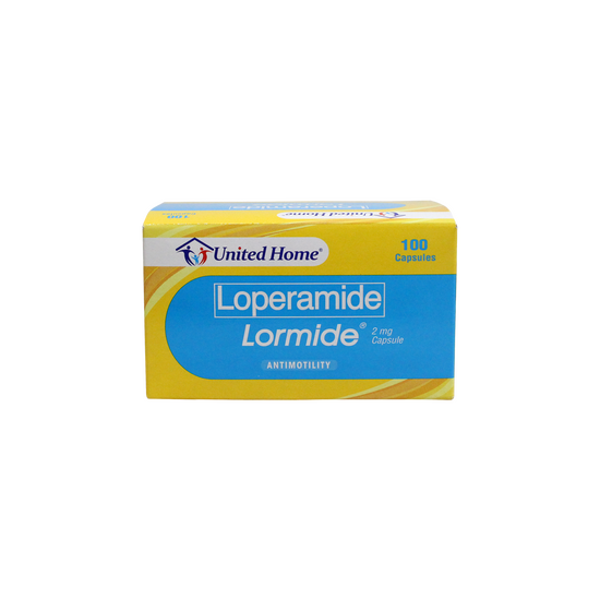 UNITED HOME LORMIDE Loperamide 2mg Capsule 1's price in the Philippines ...