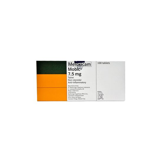 MOBIC Meloxicam 7.5mg Tablet 1's price in the Philippines | MedsGo Pharmacy