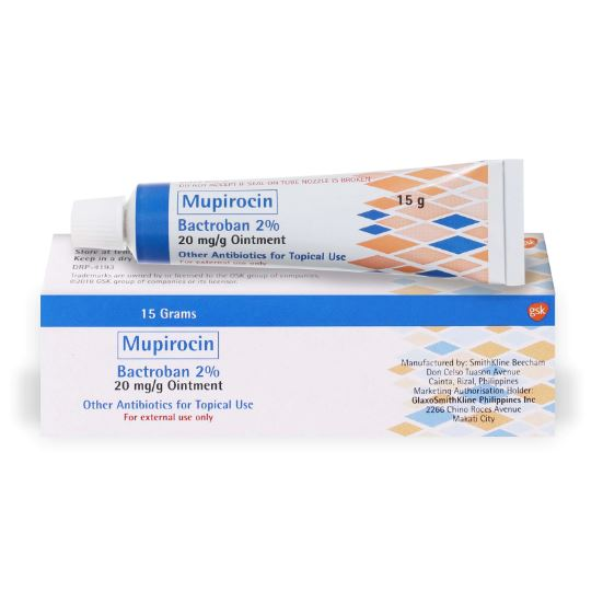 BACTROBAN 2% Mupirocin 20mg / g Ointment 15g price in the Philippines ...