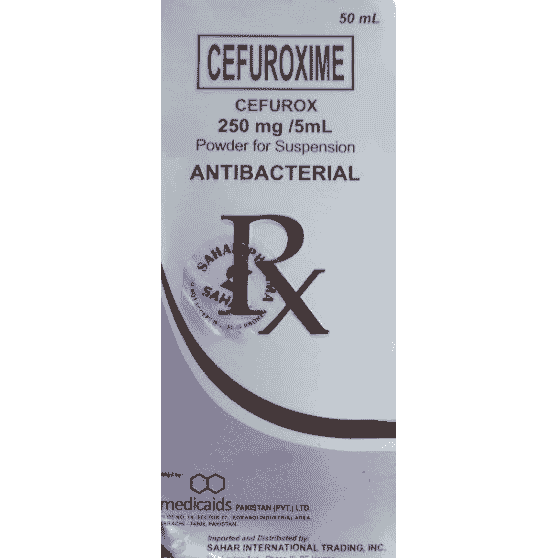 CEFUROX CEFUROXime 250mg / 5mL Powder for Suspension 50mL price in the ...