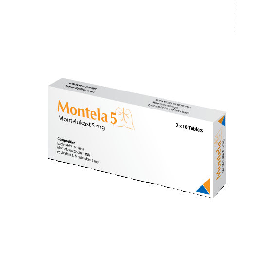 MONTELA 5 Montelukast Sodium 5mg Chewable Tablet 20's price in the ...