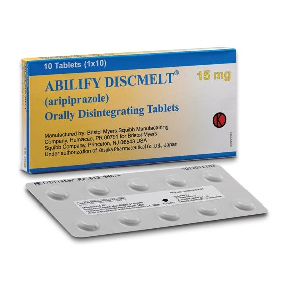 ABILIFY DISCMELT Aripiprazole 15mg Orally Disintegrating Tablet 1's price in the Philippines ...