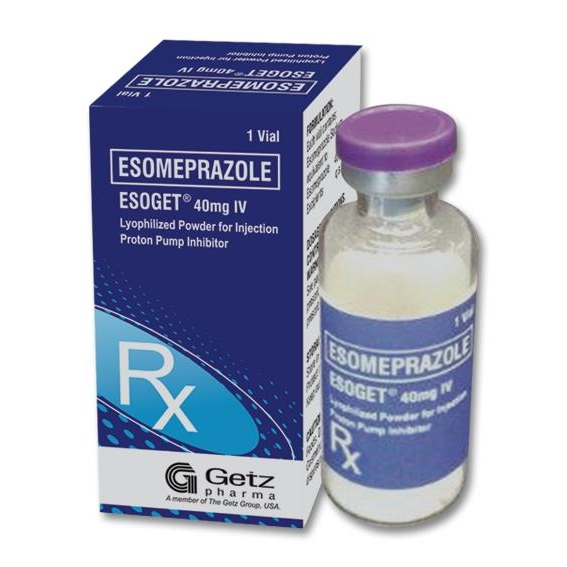 ESOGET Esomeprazole Sodium 40mg Lyophilized Powder for IV Injection 1's ...