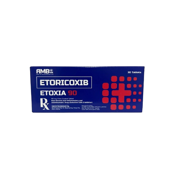 ETOXIA-90 Etoricoxib 90mg Film-Coated Tablet 1's price in the ...