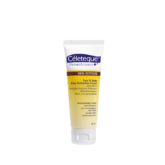 CELETEQUE Dermo Science Skin Defense Face and Body Daily Protection ...