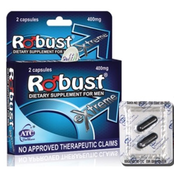 ROBUST EXTREME 1 Box x 2 Caps - Dietary Supplement for Men 400mg price ...