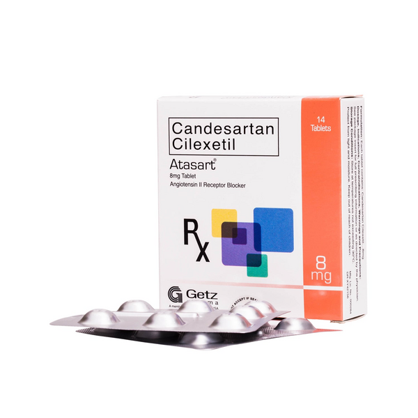 ATASART Candesartan Cilexetil 8mg Tablet 14's price in the Philippines ...