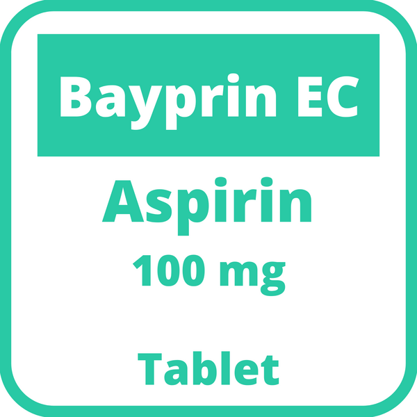BAYPRIN-EC Aspirin 100mg Enteric-Coated Tablet 30's price in the ...
