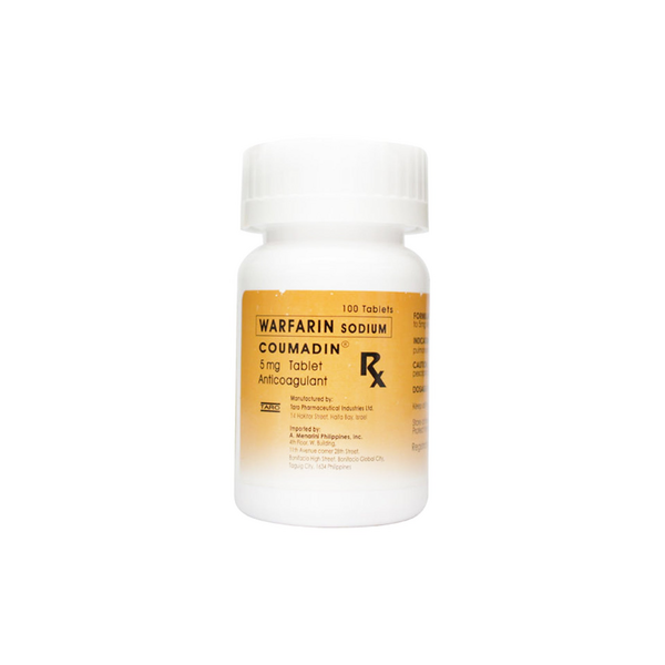 COUMADIN Warfarin Sodium 5mg Tablet 100's price in the Philippines ...