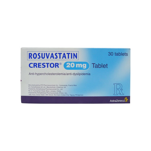 CRESTOR Rosuvastatin 20mg Film-Coated Tablet 30's price in the ...