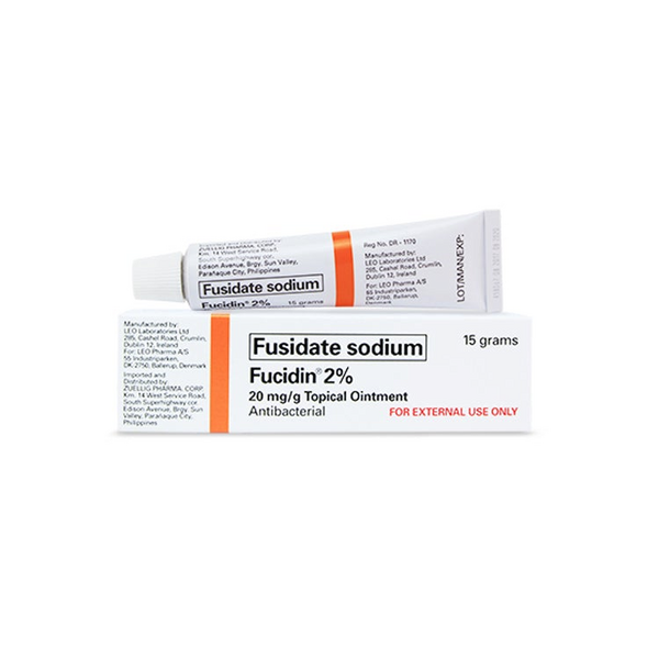 FUCIDIN Sodium Fusidate 20mg / g Ointment 15g price in the Philippines ...