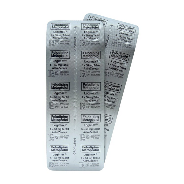 LOGIMAX Felodipine / Metoprolol Succinate 5mg / 47.5mg Extended-Release ...