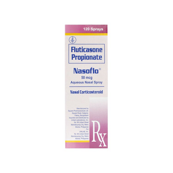 NASOFLO Fluticasone Propionate 50mcg Nasal Spray 120 sprays price in ...